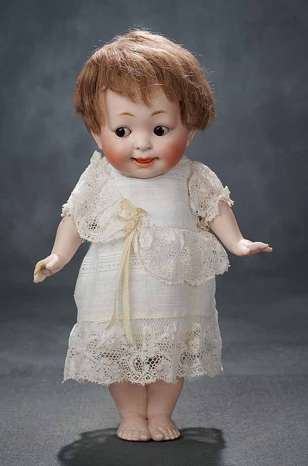 German All-Bisque "Our Fairy" with Glass Googly Eyes