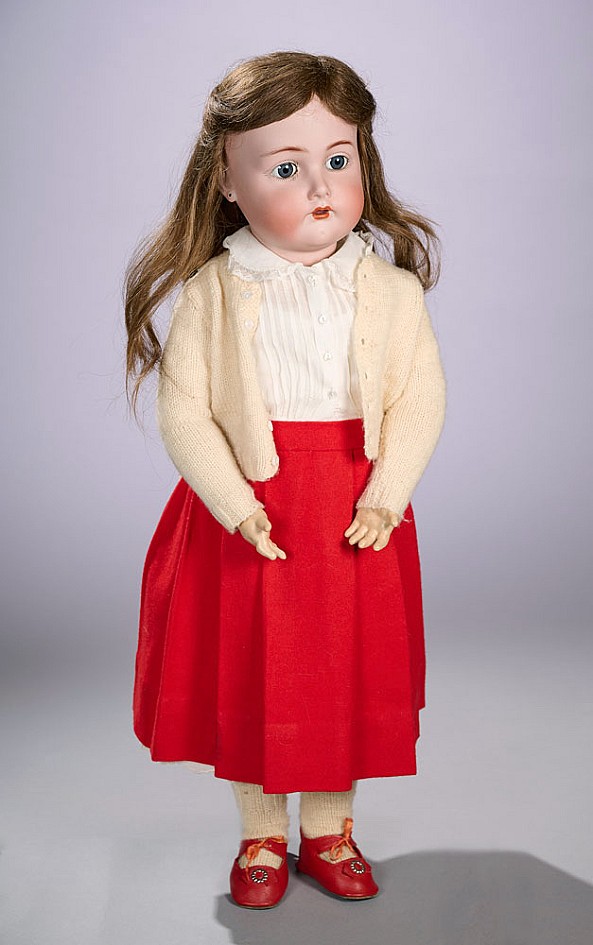 25" German Bisque Child Doll, Model 403, by Kammer and Reinhardt