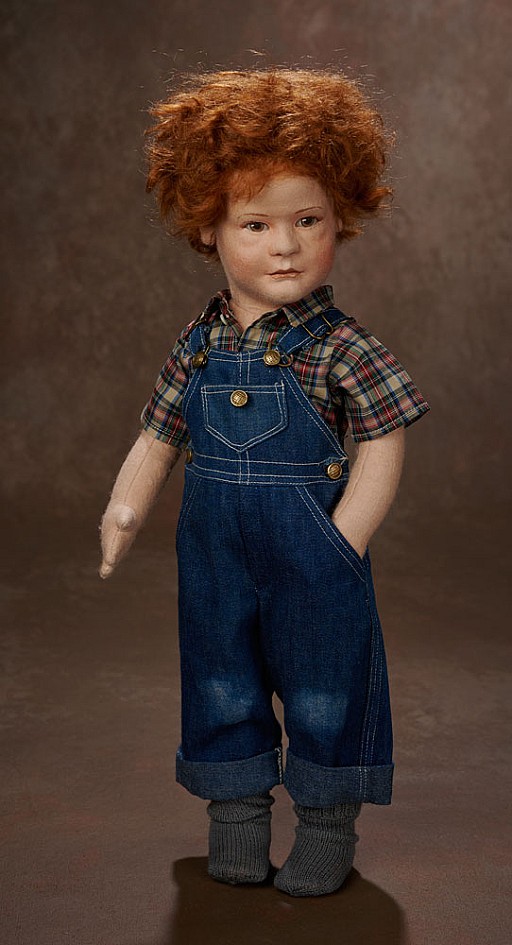 Patrick, Prototype Model, with Original Hand-Drawn Concept Sketch by RJW