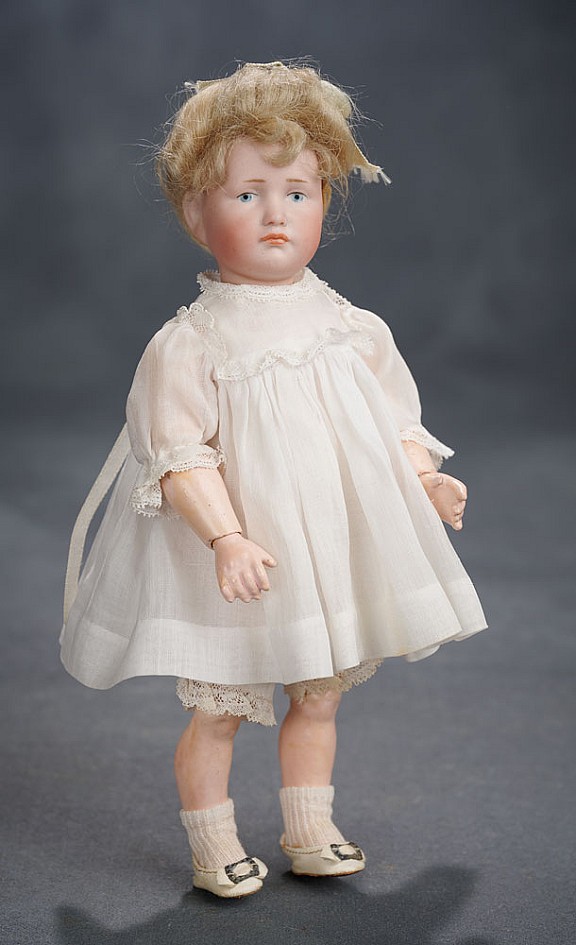 German Bisque Art Character, Gretchen, Model 114, by Kammer and Reinhardt